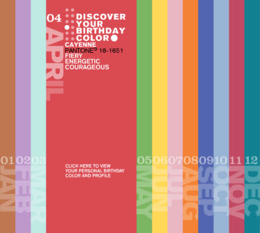 April Pantone Birthday Color: Cayenne | Washington, DC Personal Stylist ...